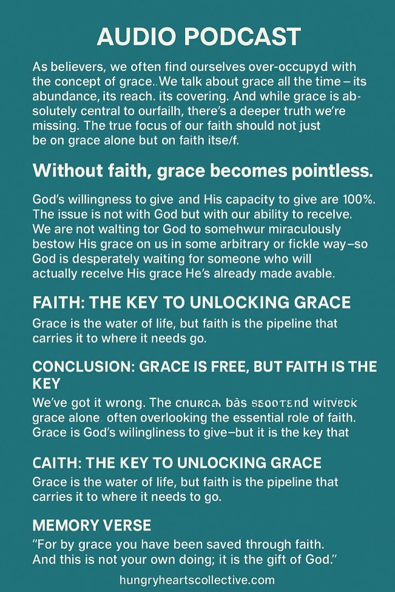 WE GOT IT WRONG: THE CHURCH’S MISUNDERSTANDING OF GRACE AND FAITH – The ...